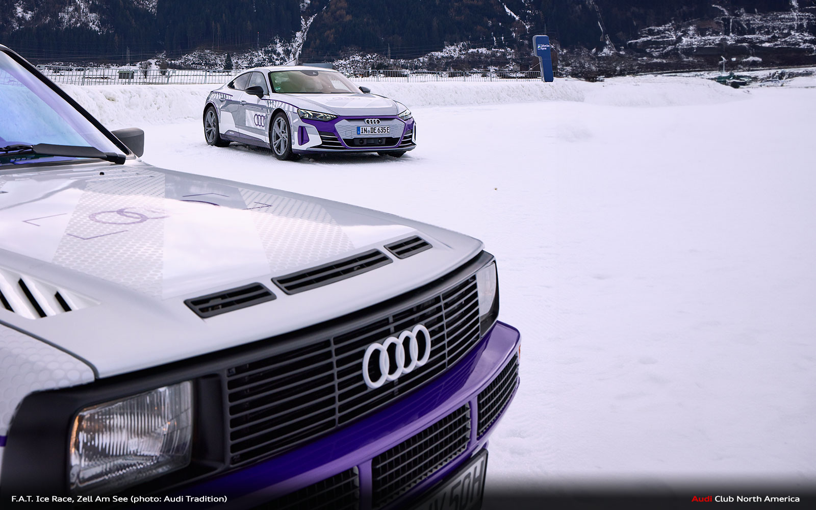 Event: Audi Tradition at F.A.T. Ice Race, Austria - Audi Club North America