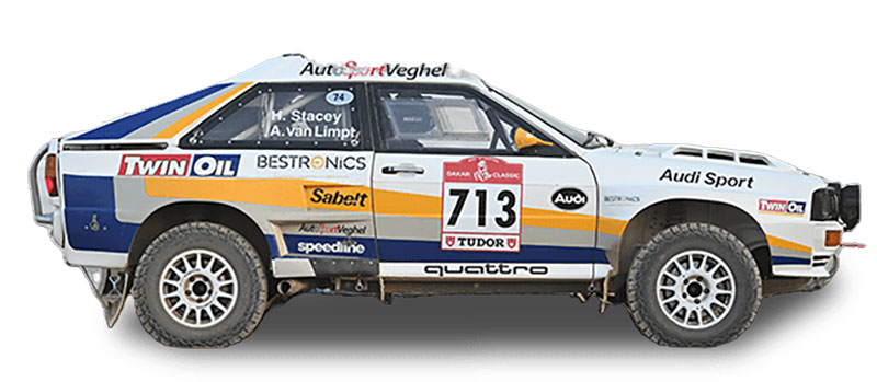 Dakar Classic: Dutch quattro Legends Car-by-Car Breakdown - Audi Club ...