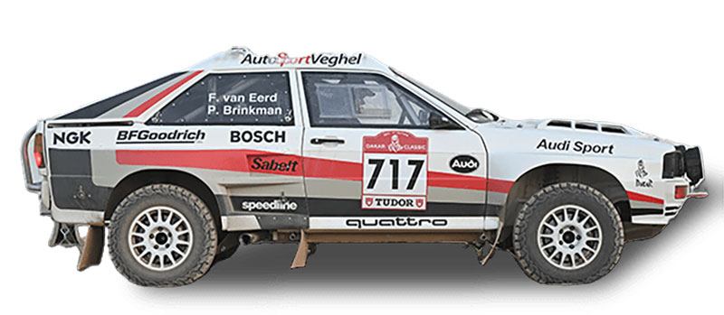 Dakar Classic: Dutch quattro Legends Car-by-Car Breakdown - Audi Club ...